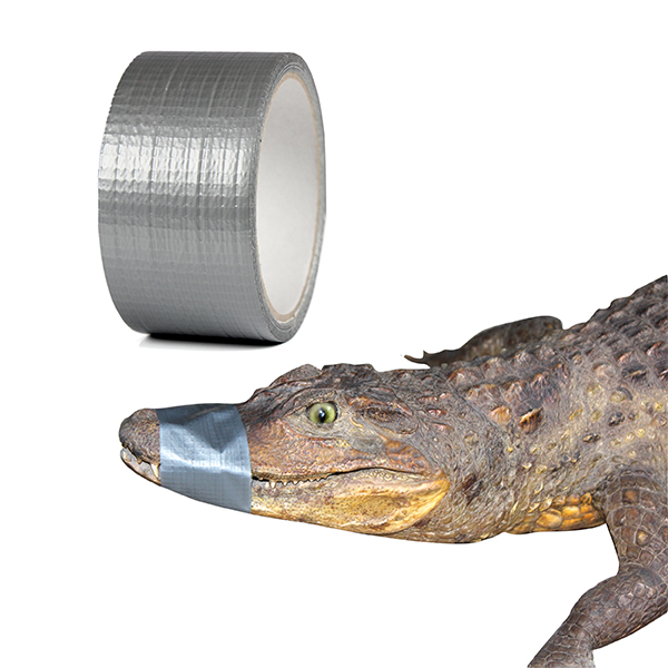 Captain Clever Alligatortape Gewebeband, 10mx50mm - Trendmail